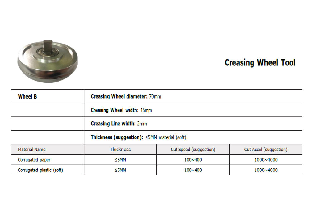 Titanium CNC Creasing Wheel Tool - IGS
